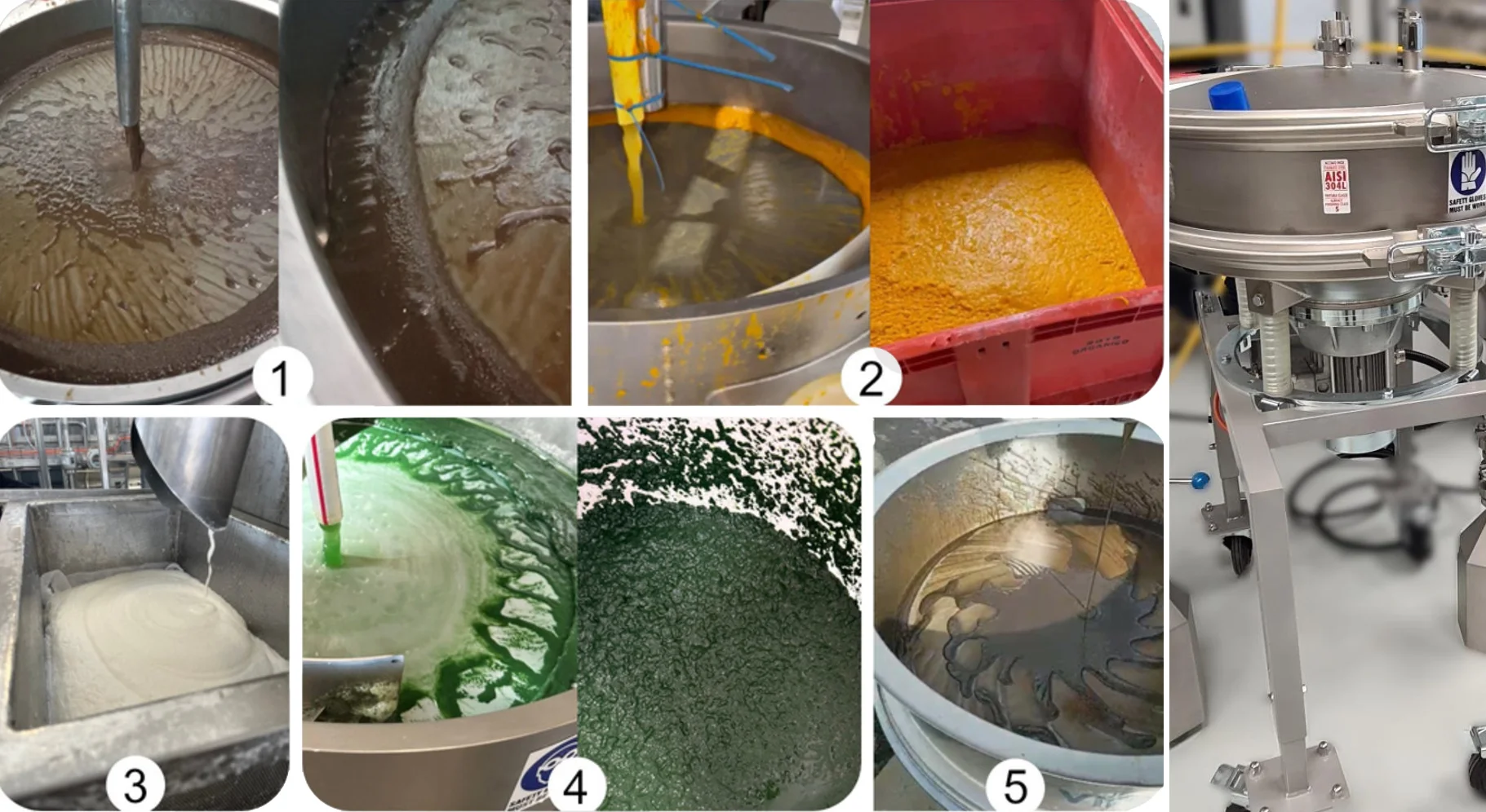 Rectangular Multi-frequency Vibrating Sieve - Rewinz Technology